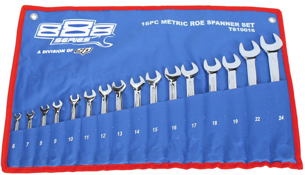 16Pc R & Oe Spanner Set 888 Series Metric Sp Tools – Tyre Supplies